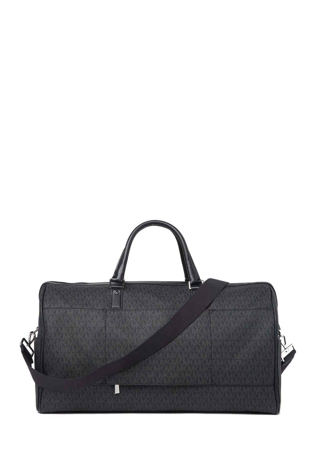 MICHAEL Michael Kors Bedford Travel Extra-Large Logo Stripe Weekend Bag ...