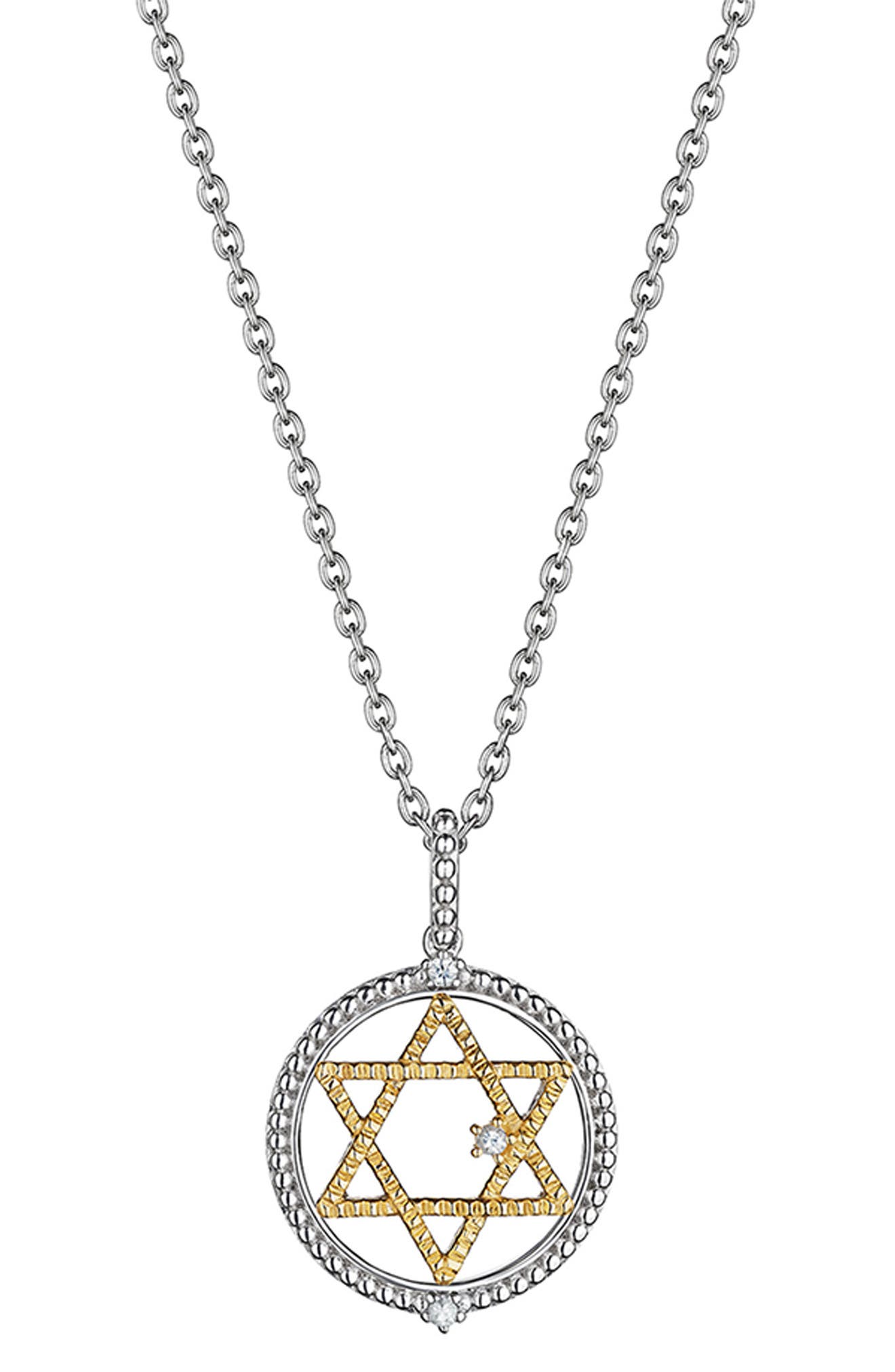 Judith Ripka Little Jewels 14K Yellow Gold Plated Sterling Silver White ...