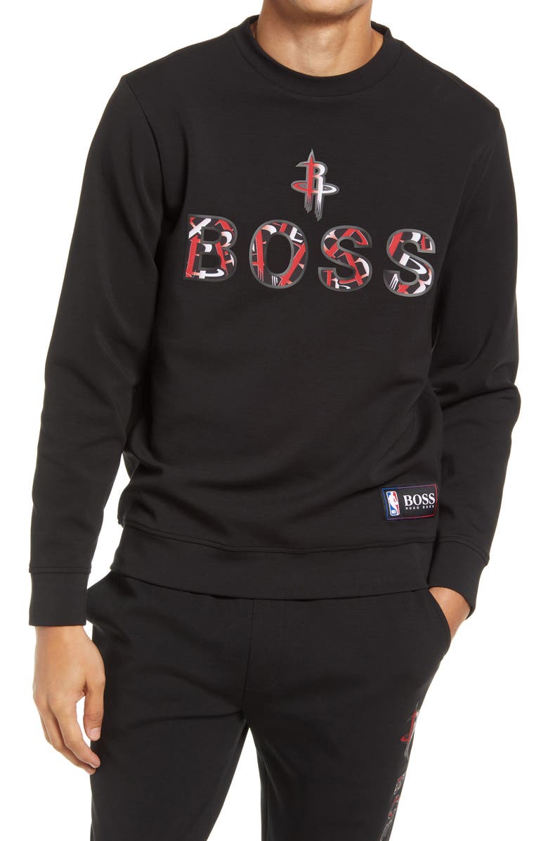 BOSS x NBA Windmill Houston Rockets Crewneck Sweatshirt | Nordstromrack