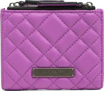 Kurt Geiger London Quilted Leather Mini Wallet Purse | Nordstromrack