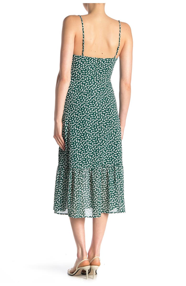 All in Favor Spaghetti Strap Ruffled Sweetheart Dress | Nordstromrack