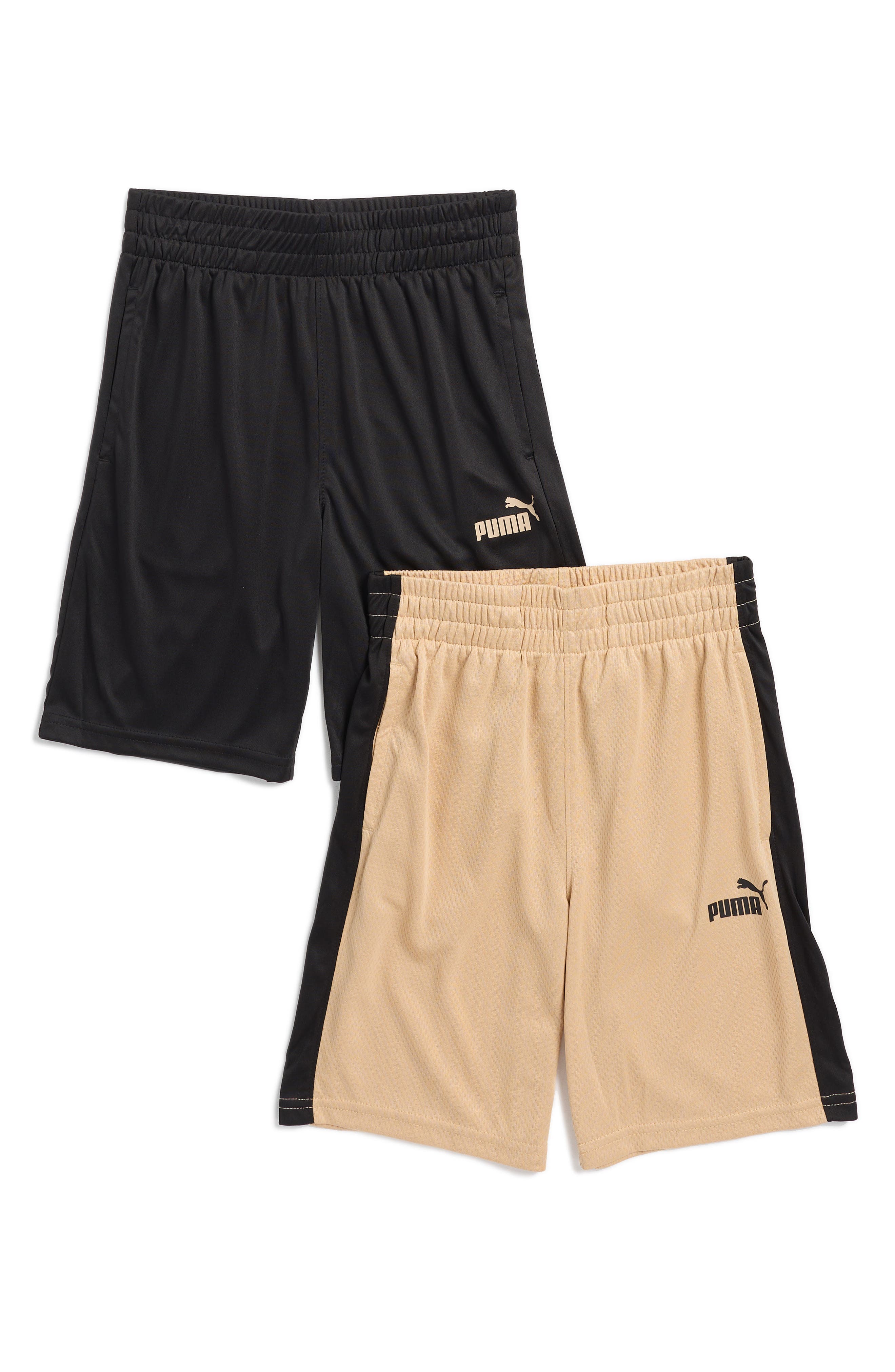 PUMA Kids' 2-Pack Interlock Shorts Set | Nordstromrack