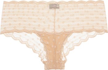 Cosabella Semi Sheer Polka Dot Hot Pants | Nordstromrack