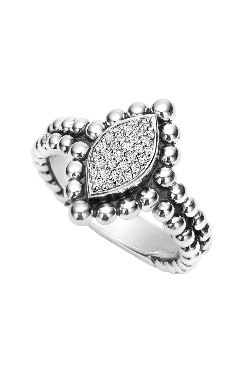 LAGOS Caviar Spark Diamond Marquise Ring | Nordstromrack
