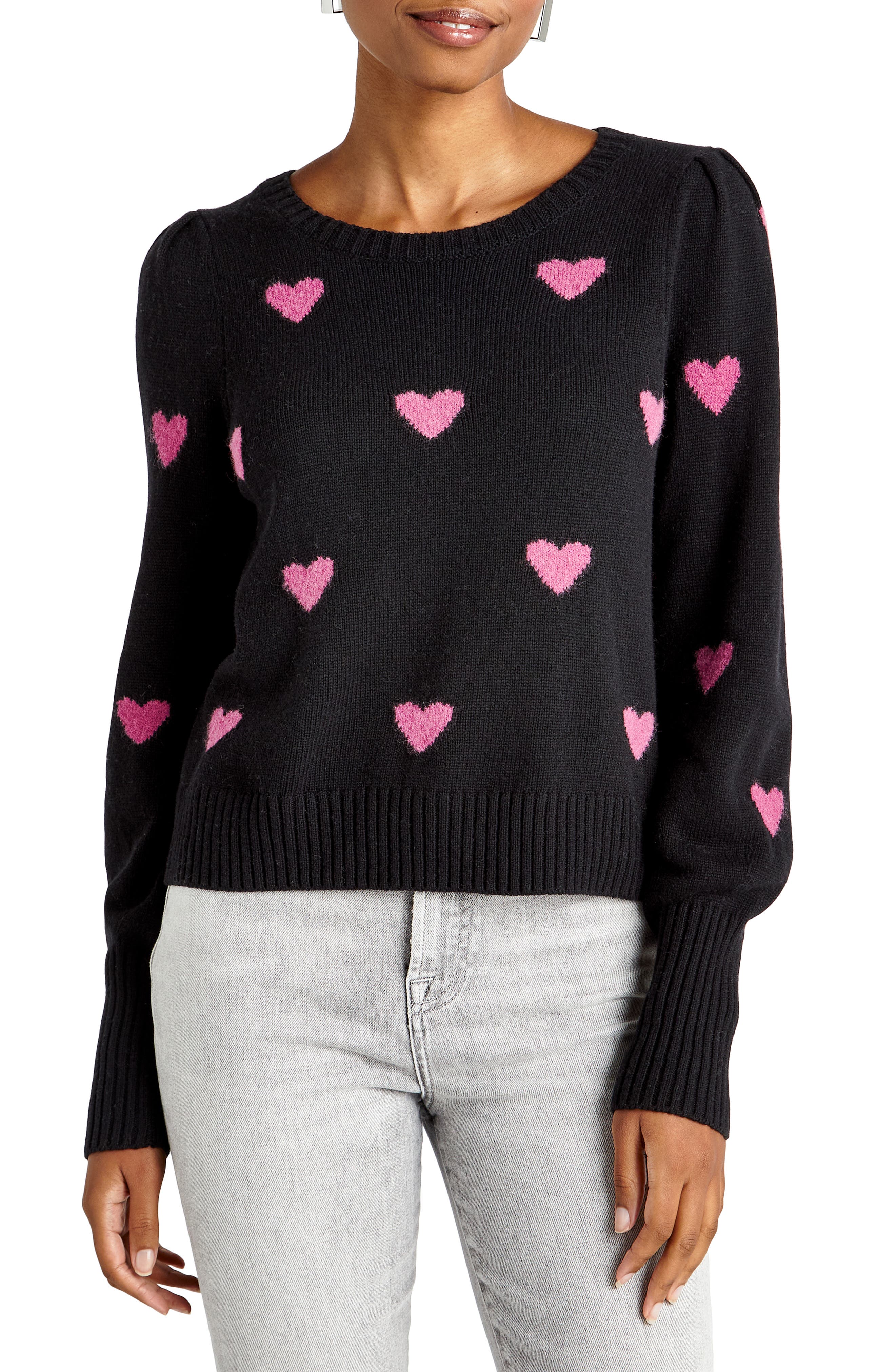 Splendid Annabelle Heart Sweater | Nordstromrack