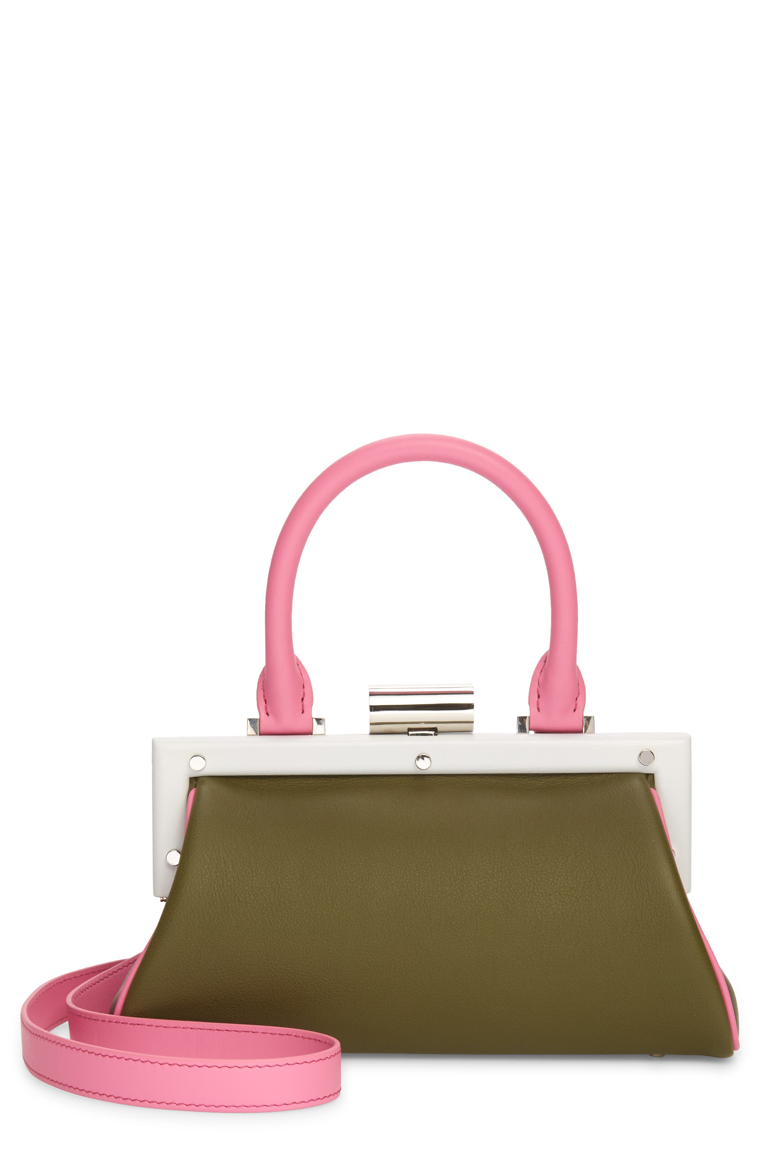 PERRIN Le Midi Leather Top Handle Bag | Nordstrom
