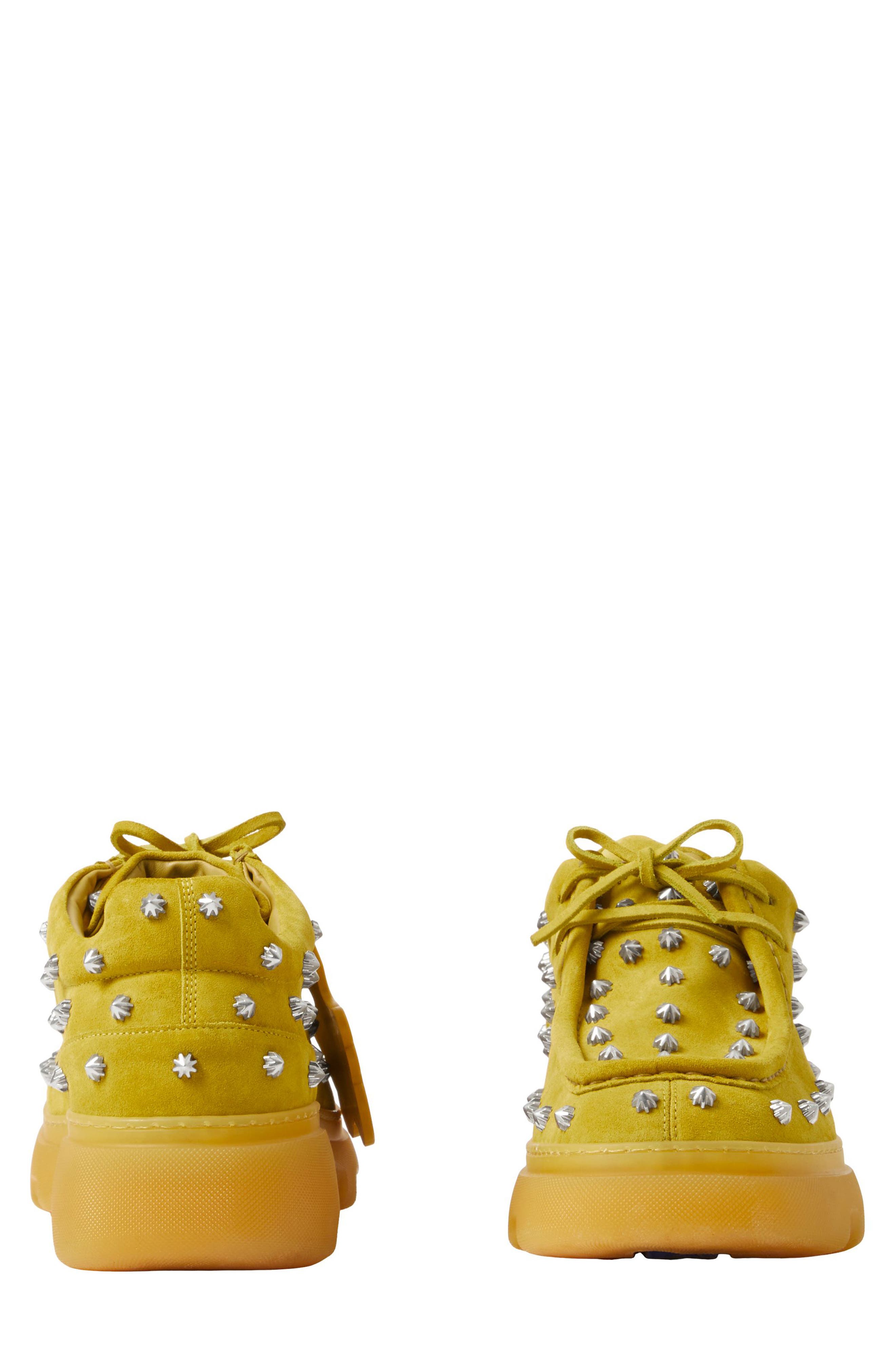 Burberry Creeper Stud Faux Suede Oxford (Men) | Nordstromrack