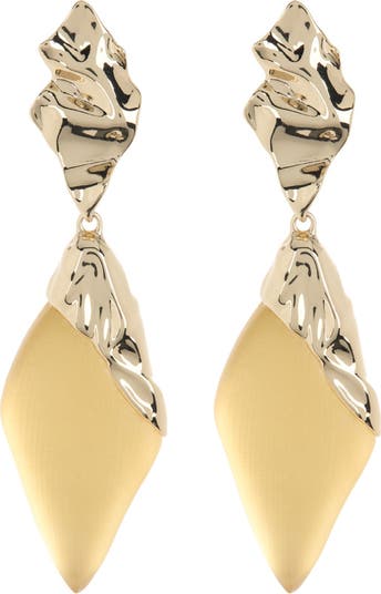 Alexis Bittar Crumpled Geo Drop Earrings | Nordstromrack