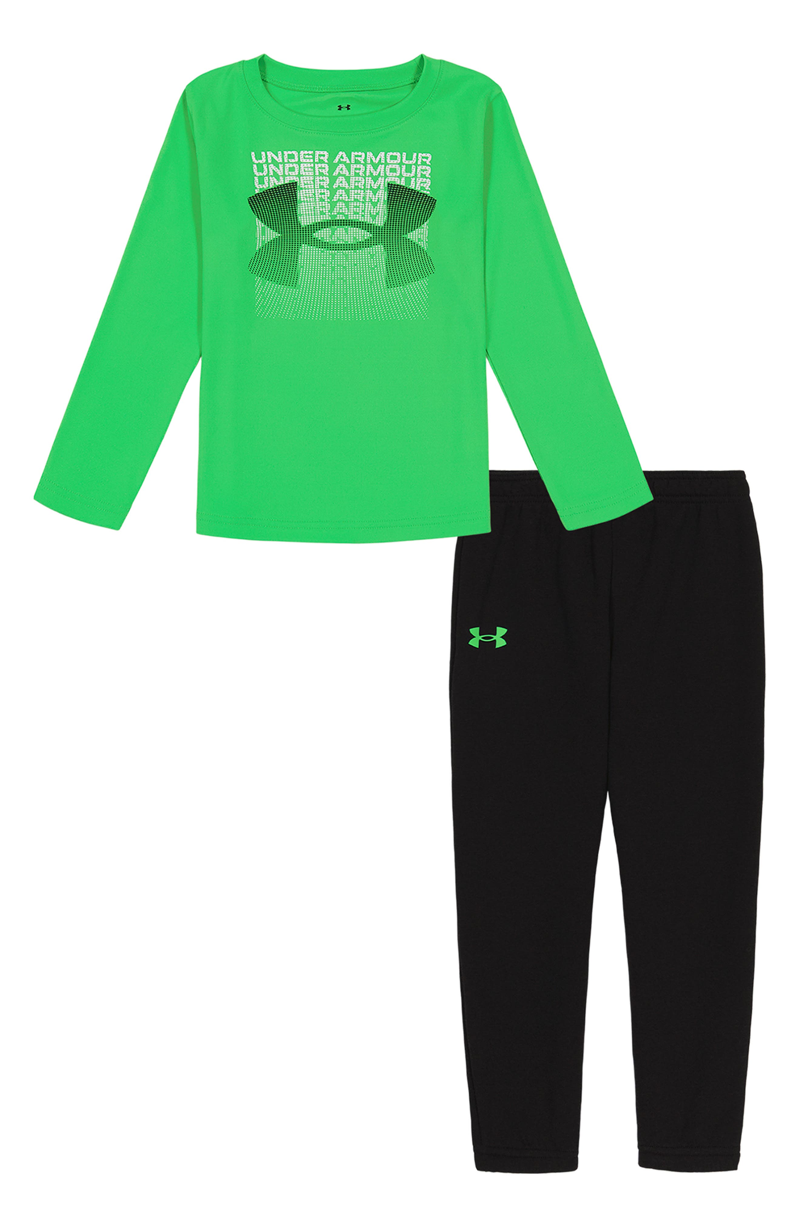 Under Armour Kids' Fader Block Logo T-Shirt & Leggings Set | Nordstromrack
