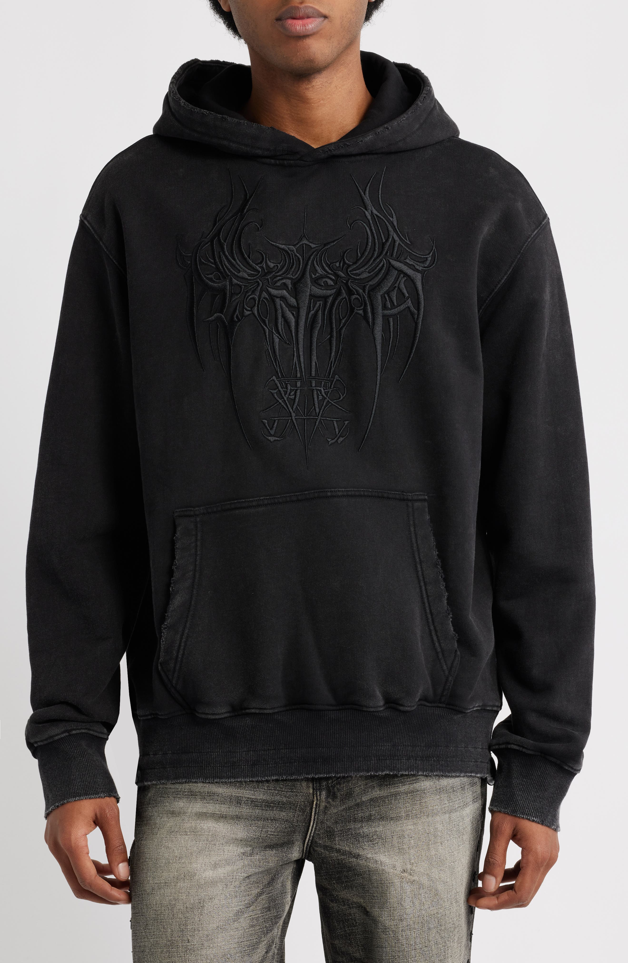 RtA Jordan Cyber Sigilism Oversize Hoodie | Nordstrom