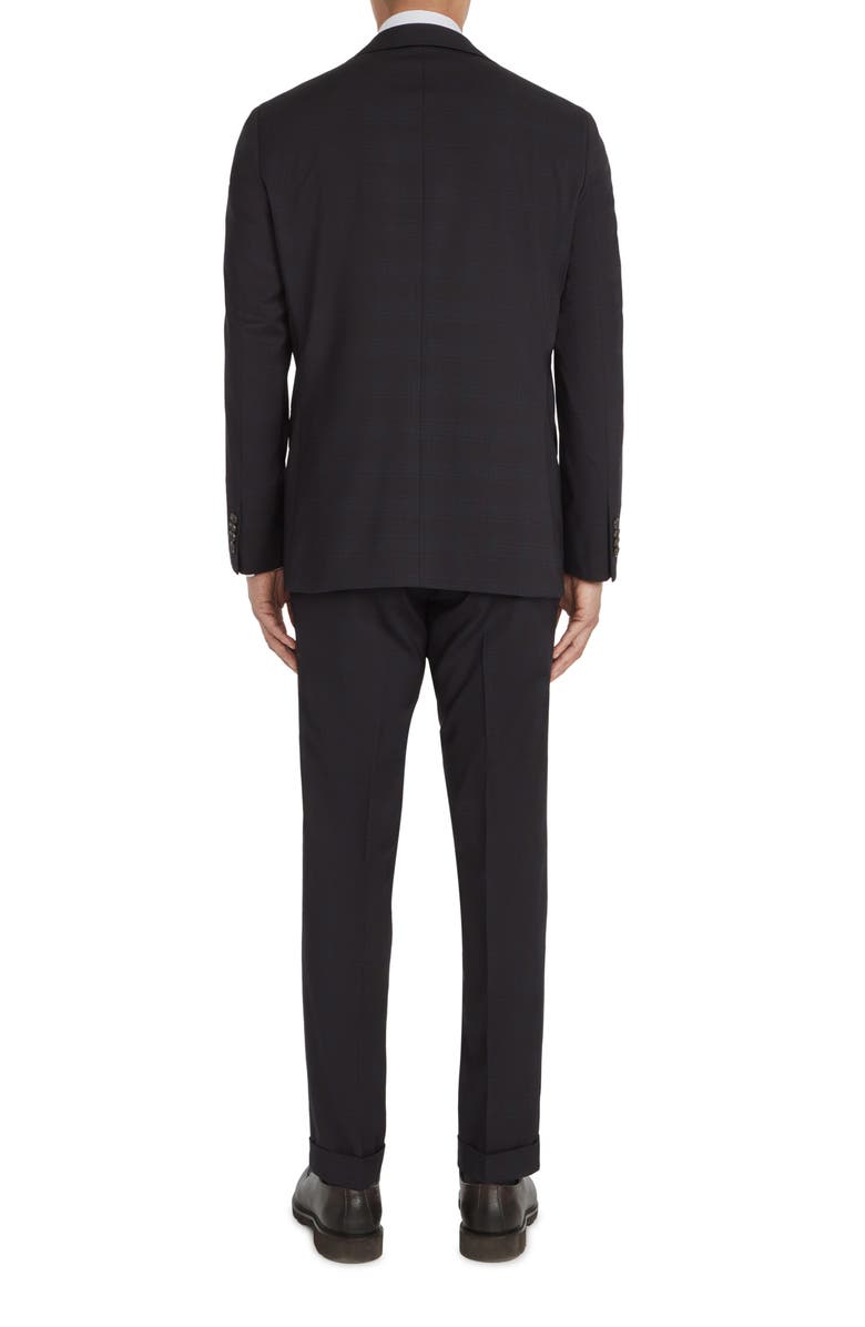 Jack Victor Dean Plaid Soft Constructed Stretch Wool Suit | Nordstromrack