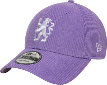 New Era Men's New Era Purple Chelsea Corduroy 9FORTY Adjustable Hat ...