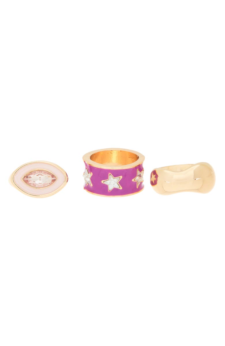 Melrose and Market Enamel Ring Set | Nordstromrack