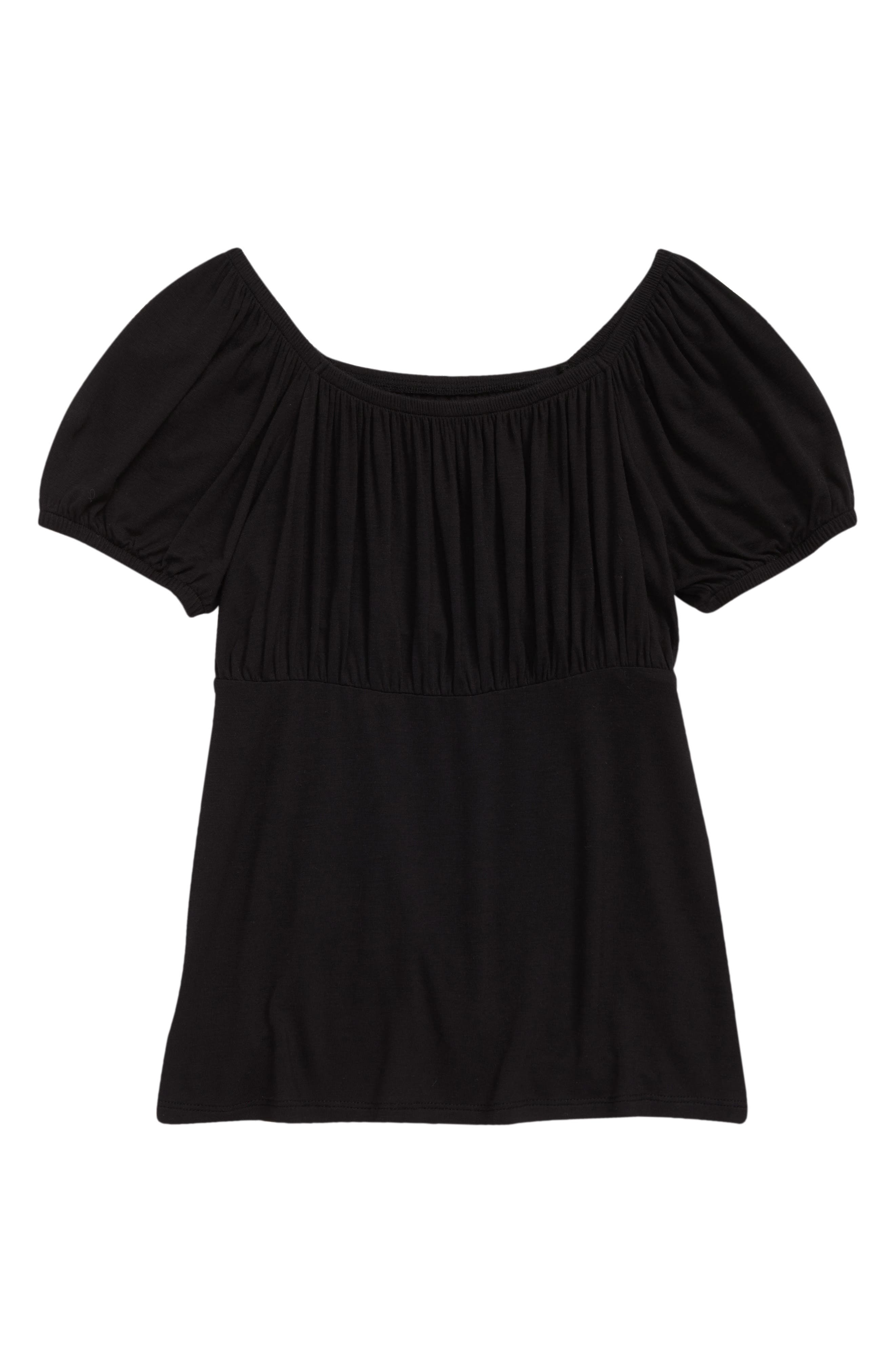 Nordstrom Kids' Ruched Jersey Top | Nordstromrack