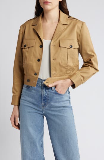 FRAME Crop Utility Jacket | Nordstromrack