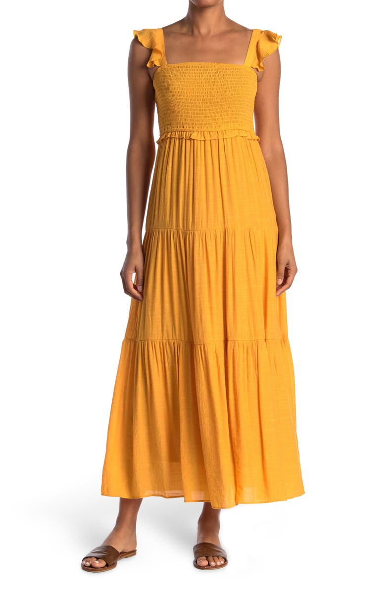 NANETTE NANETTE FOOTWR NANETTE NANETTE LEPORE Ruffle Strap Smocked Maxi ...