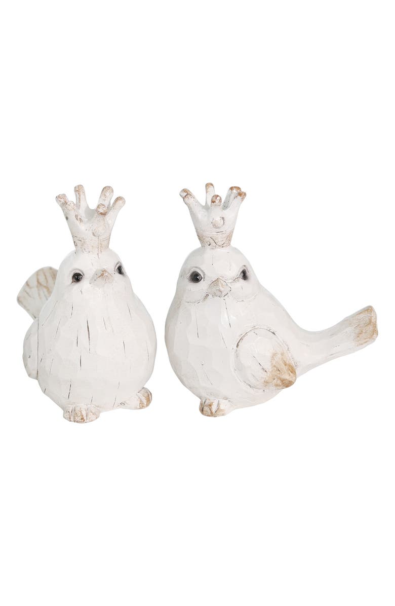 R16 HOME Resin Crown Birds - Set of 2 | Nordstromrack