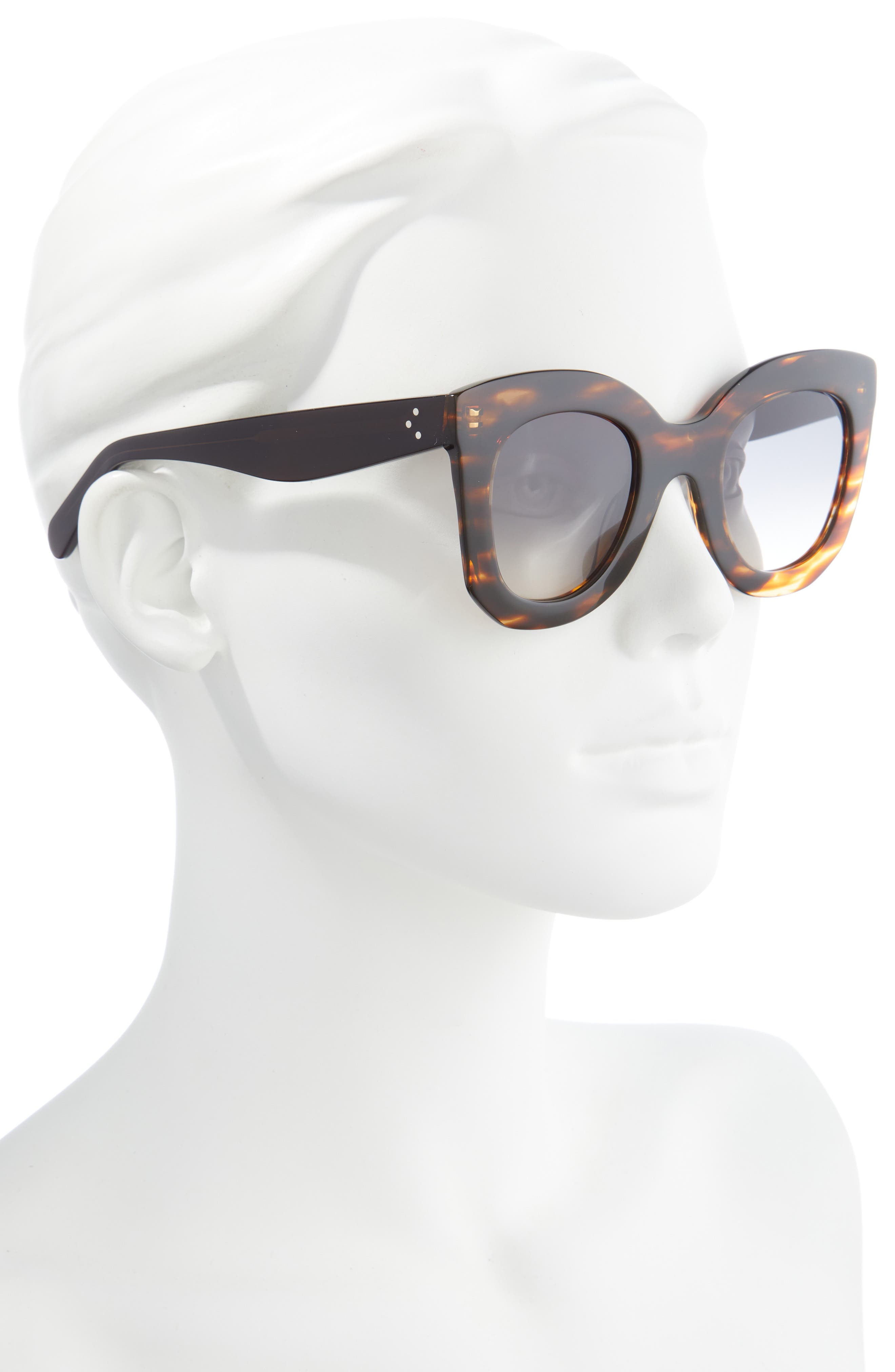 CELINE 47mm Gradient Butterfly Sunglasses | Nordstromrack