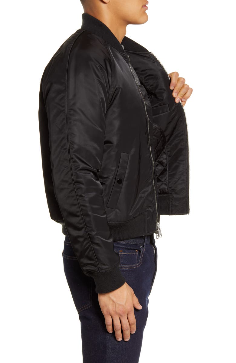 FRAME Classic Nylon Bomber Jacket | Nordstromrack