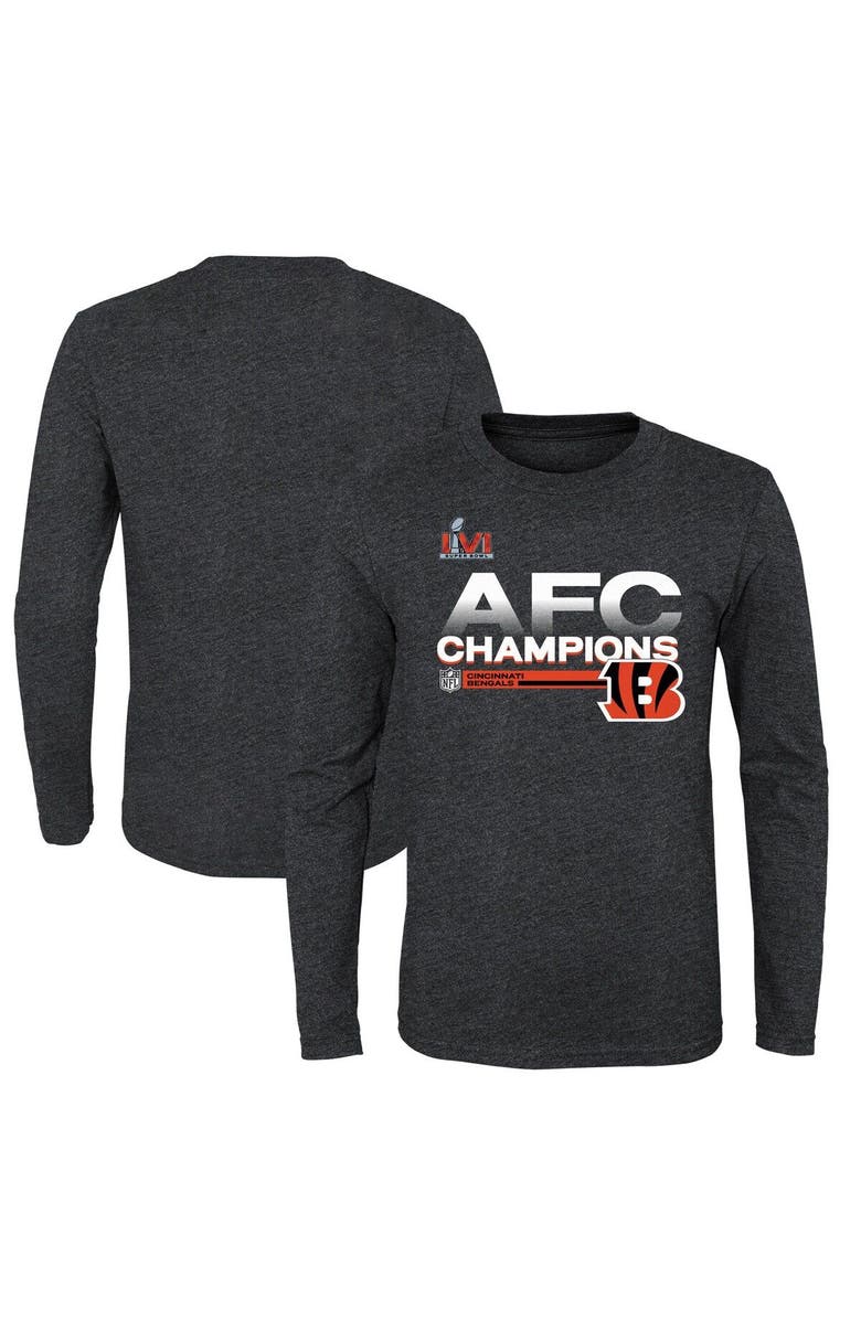 FANATICS Youth Fanatics Branded Heathered Charcoal Cincinnati Bengals ...