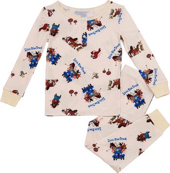 BABY STARTERS Little Blue Truck Henley Pajama Set | Nordstromrack