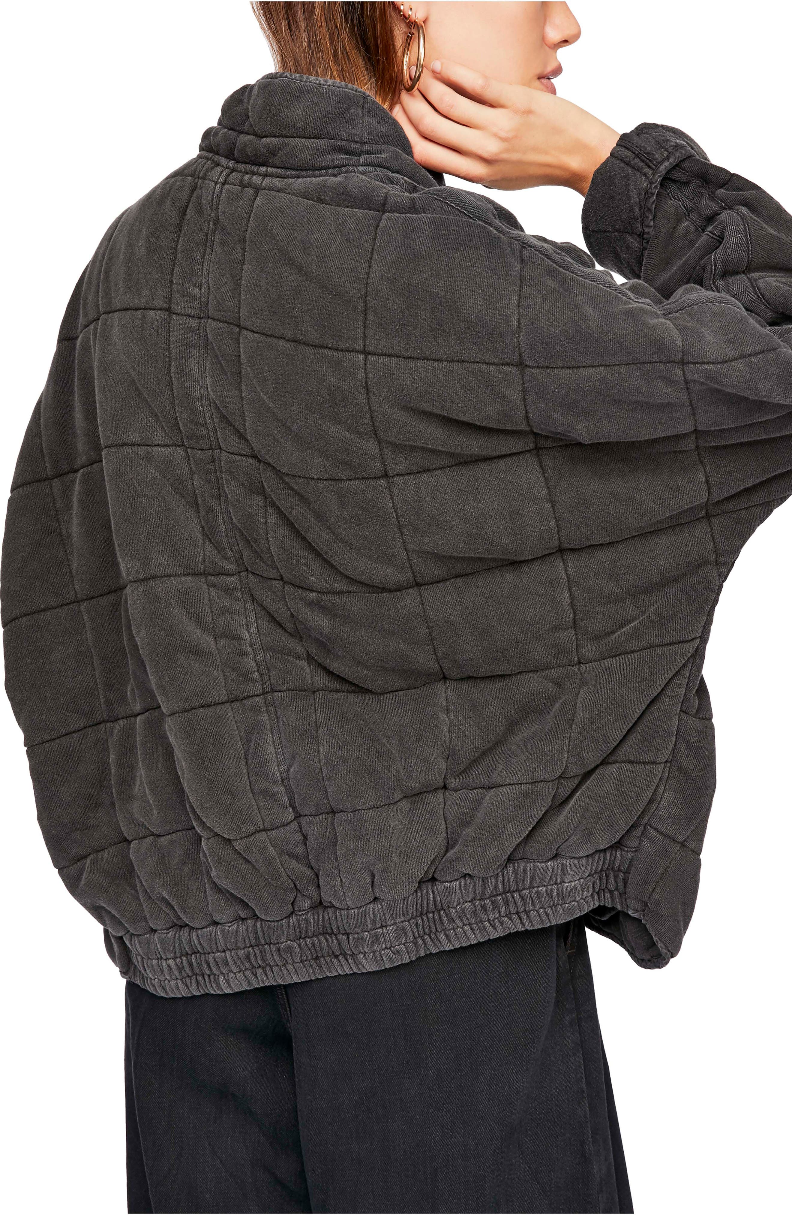 Free People Dolman Sleeve Quilted Jacket | Nordstromrack