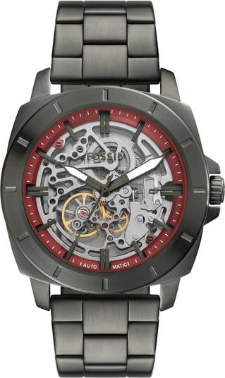 Fossil Privateer Sport Mechanical Automatic Bracelet Watch, 45mm ...