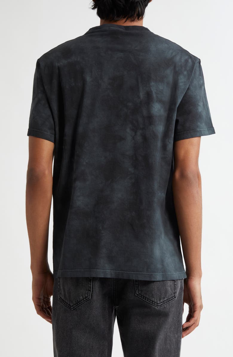 McQueen Skull Patch Tie Dye Cotton T-Shirt | Nordstromrack