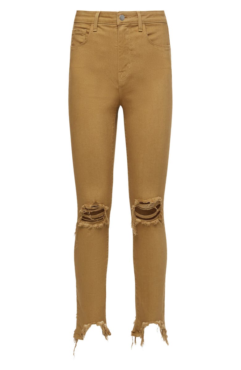L'AGENCE High Line Ripped Slim Pants | Nordstromrack