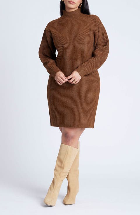 Mock Neck Sweater Dresses | Nordstrom