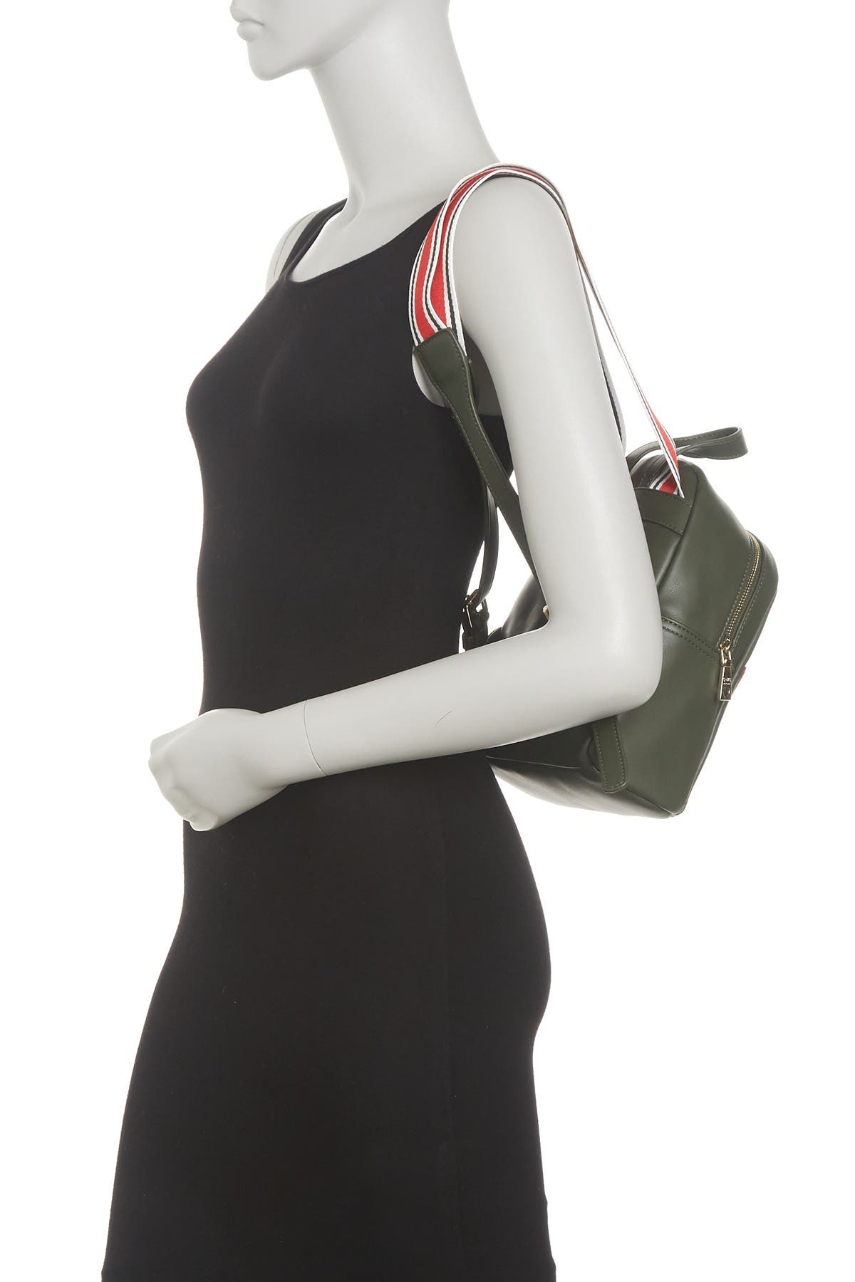 Borsa Logo Patch Leather Backpack (Men) | Nordstromrack