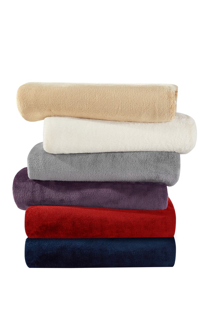CHIC Kaeden Fleece Throw - Navy | Nordstromrack