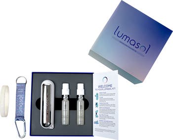 LUMASOL Broad Spectrum SPF 50 Ultra Fine Sunscreen Mist Starter Set $55 ...