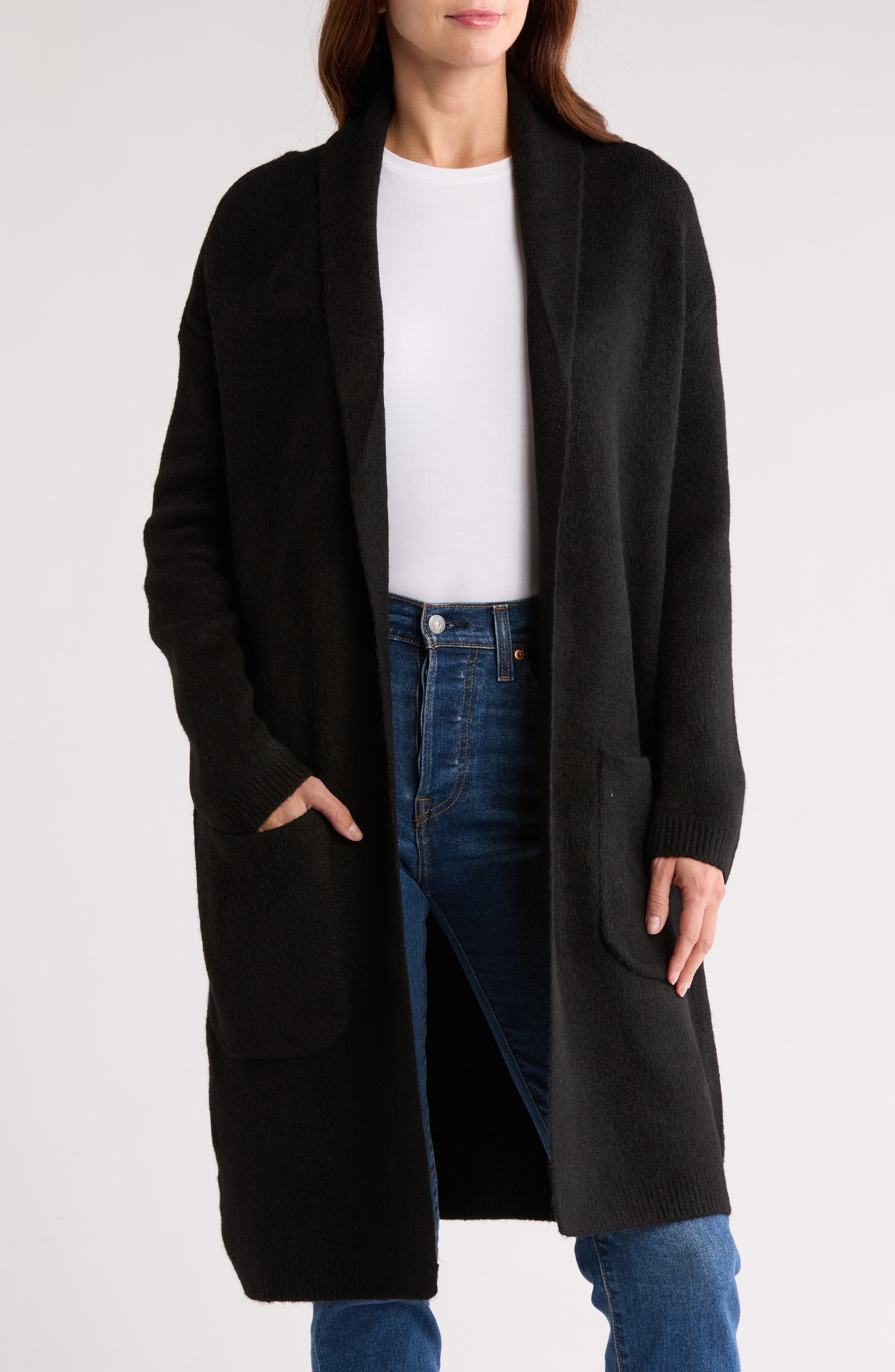 Joe's Shawl Collar Long Cardigan | Nordstromrack