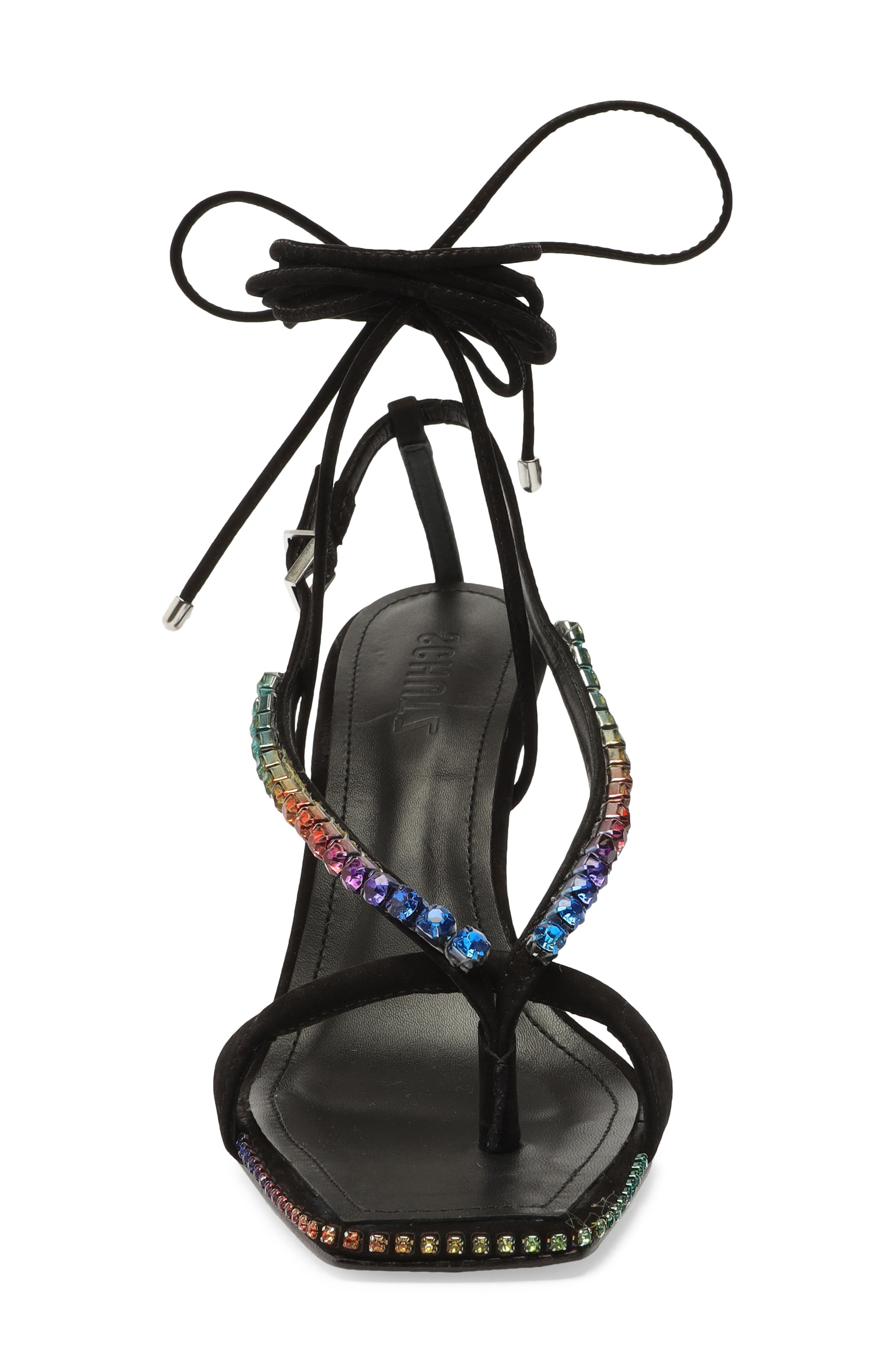 Schutz Vikki Crystal Strappy Sandal (Women) | Nordstromrack