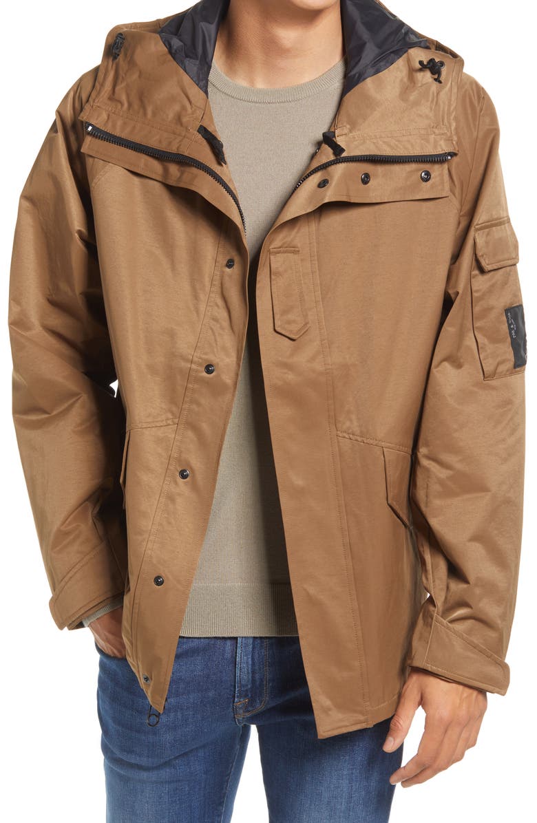 rag & bone Cotton Blend Hooded Shield Jacket | Nordstromrack