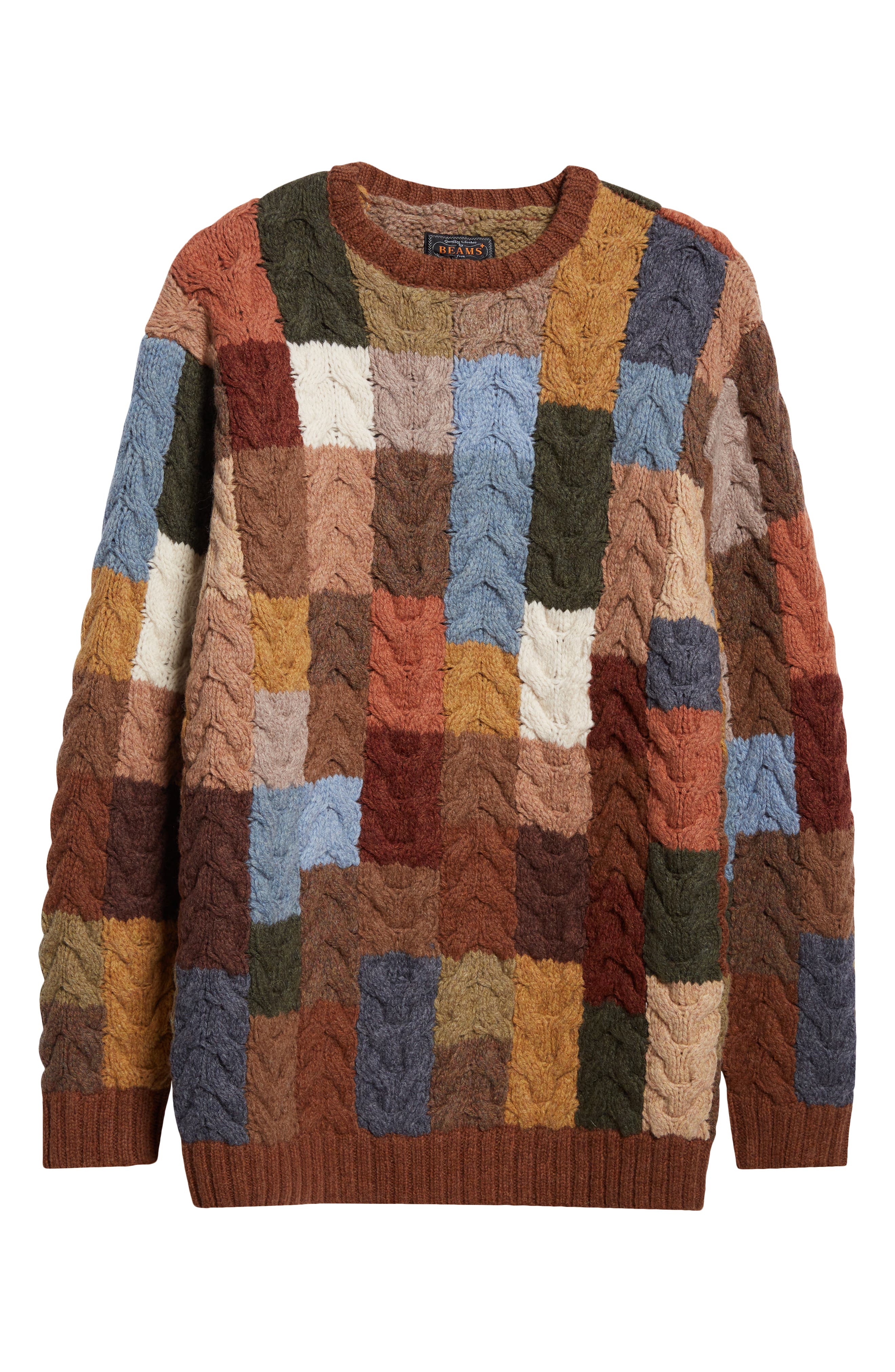 BEAMS Wool Crewneck Sweater | Nordstrom