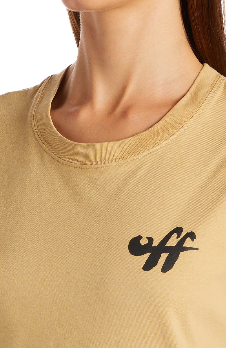 Off-White Zebra Arrow Cotton Logo Graphic Tee | Nordstromrack