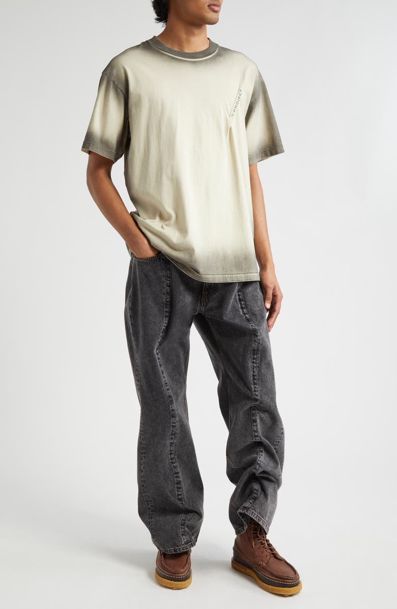 Y/Project Pinched Logo Cotton T-Shirt | Nordstromrack
