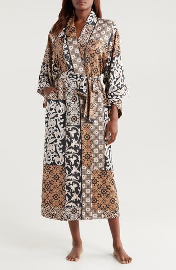 Natori Tapestry Satin Robe | Nordstrom