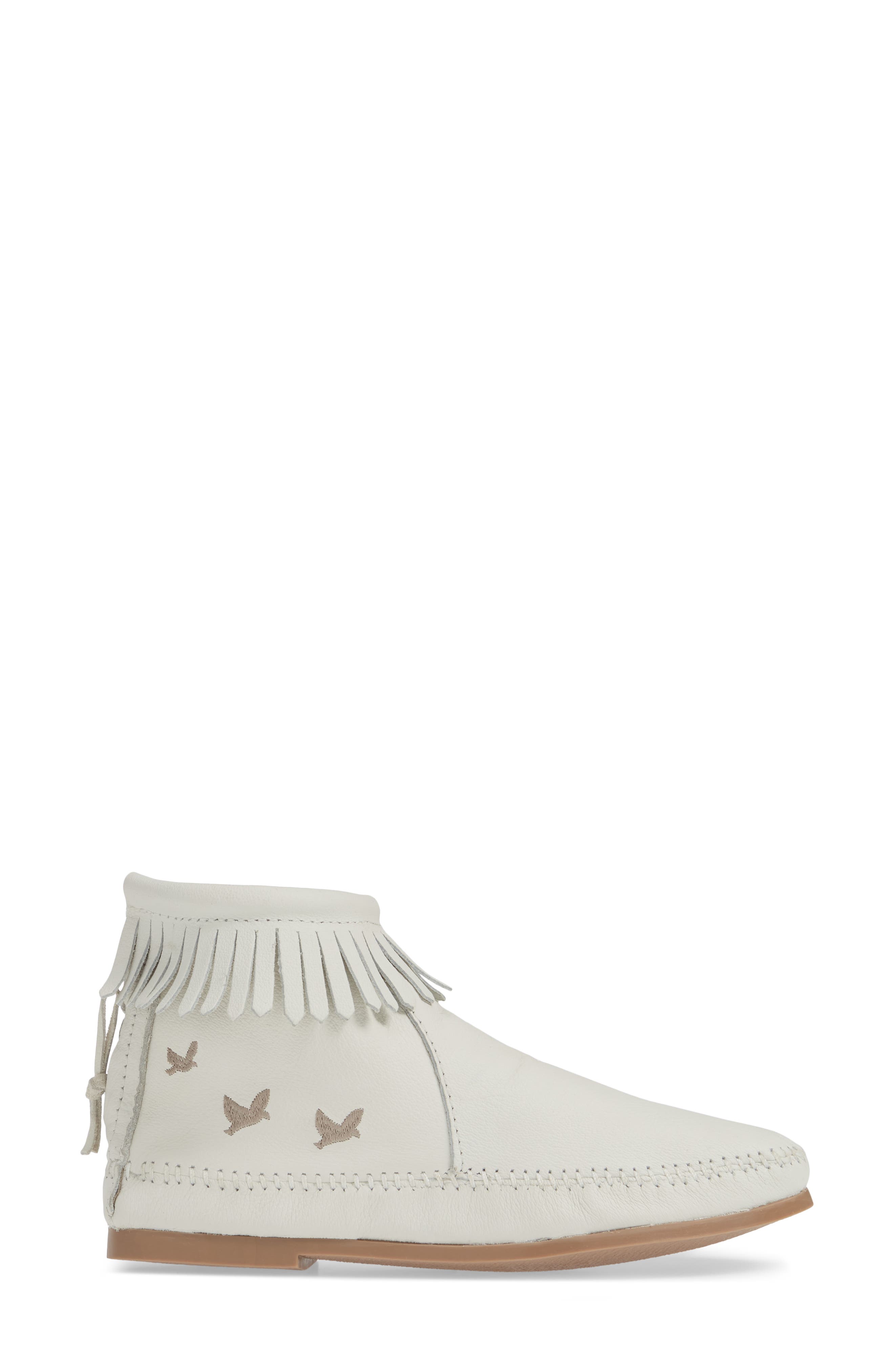 Minnetonka x Lottie Moss Lauryn Fringe Bootie (Women) | Nordstrom