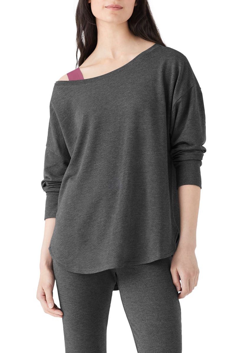 True & Co Any Wear Long Sleeve Slouch Top | Nordstromrack