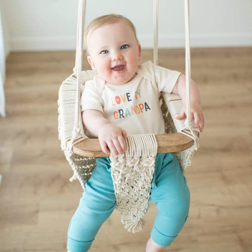 Finn & Emma Kids' Finn + Emma Organic Baby Graphic Bodysuit | Love ...