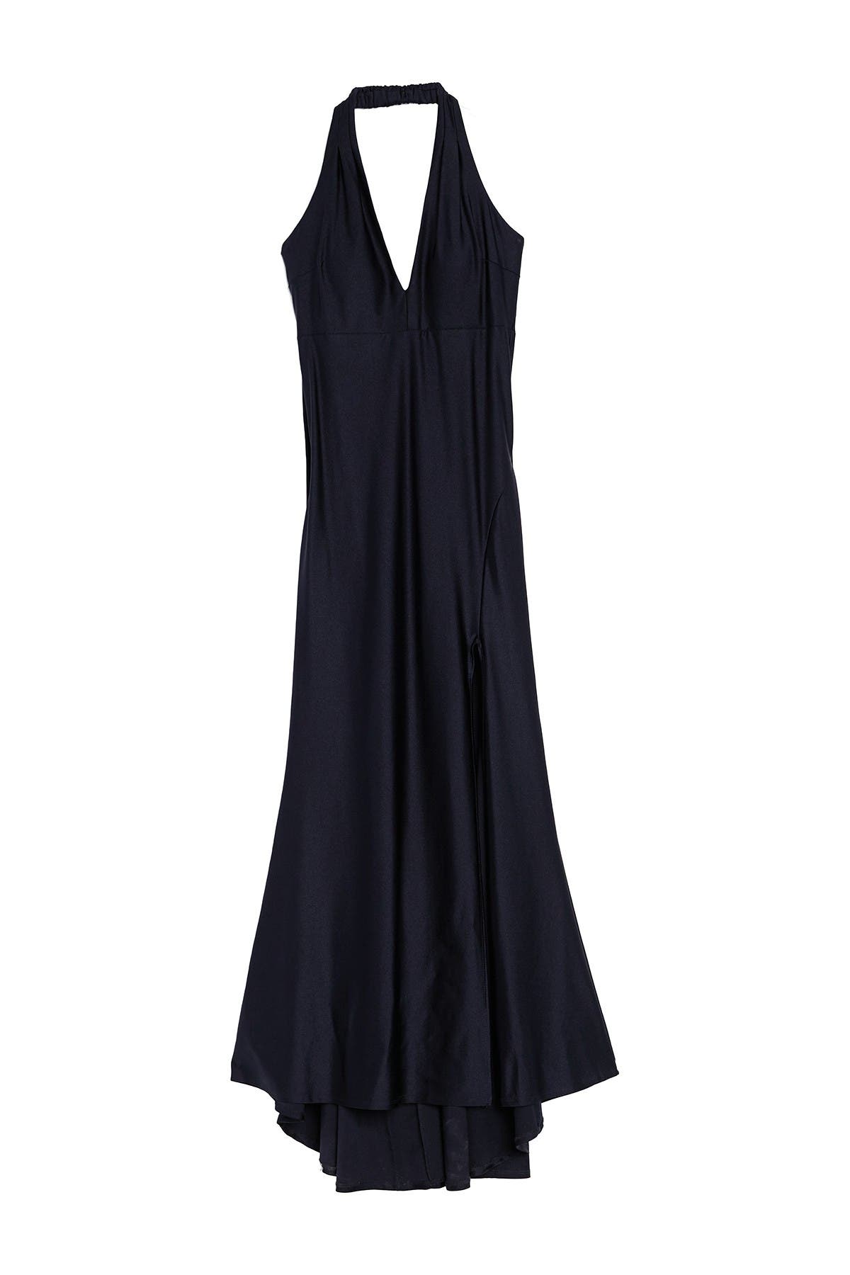 Satin Halter Neck Gown (Women) | Nordstromrack