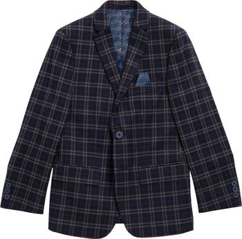 Tallia Kids' Tallia Plaid Sport Coat | Nordstrom
