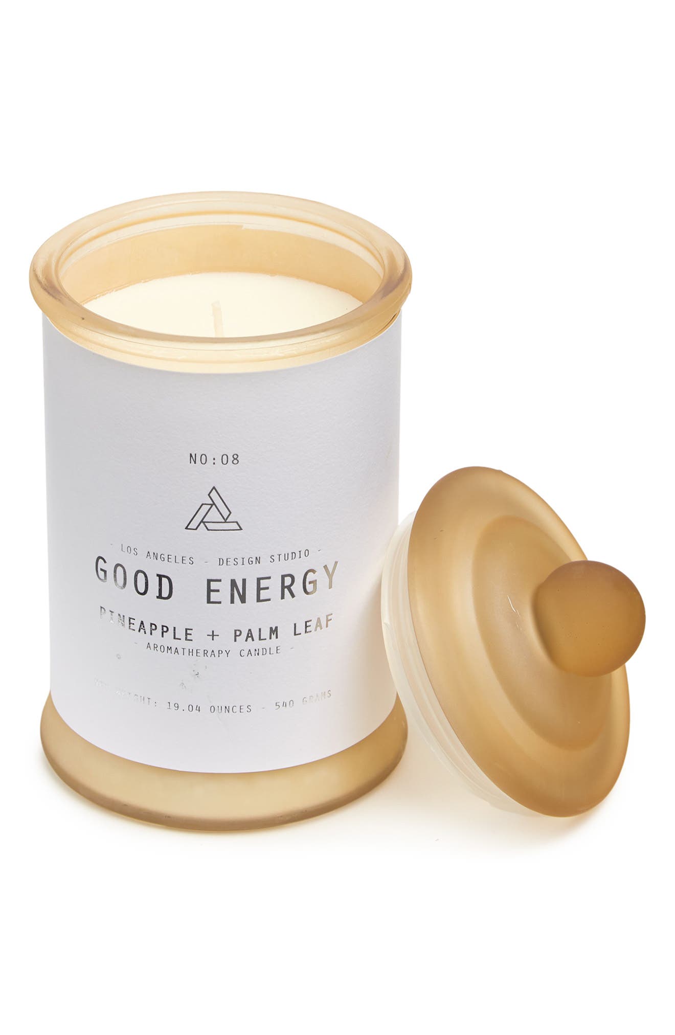 PORTOFINO CANDLES Pineapple + Palm Leaf Lab Jar Candle - 19 oz ...