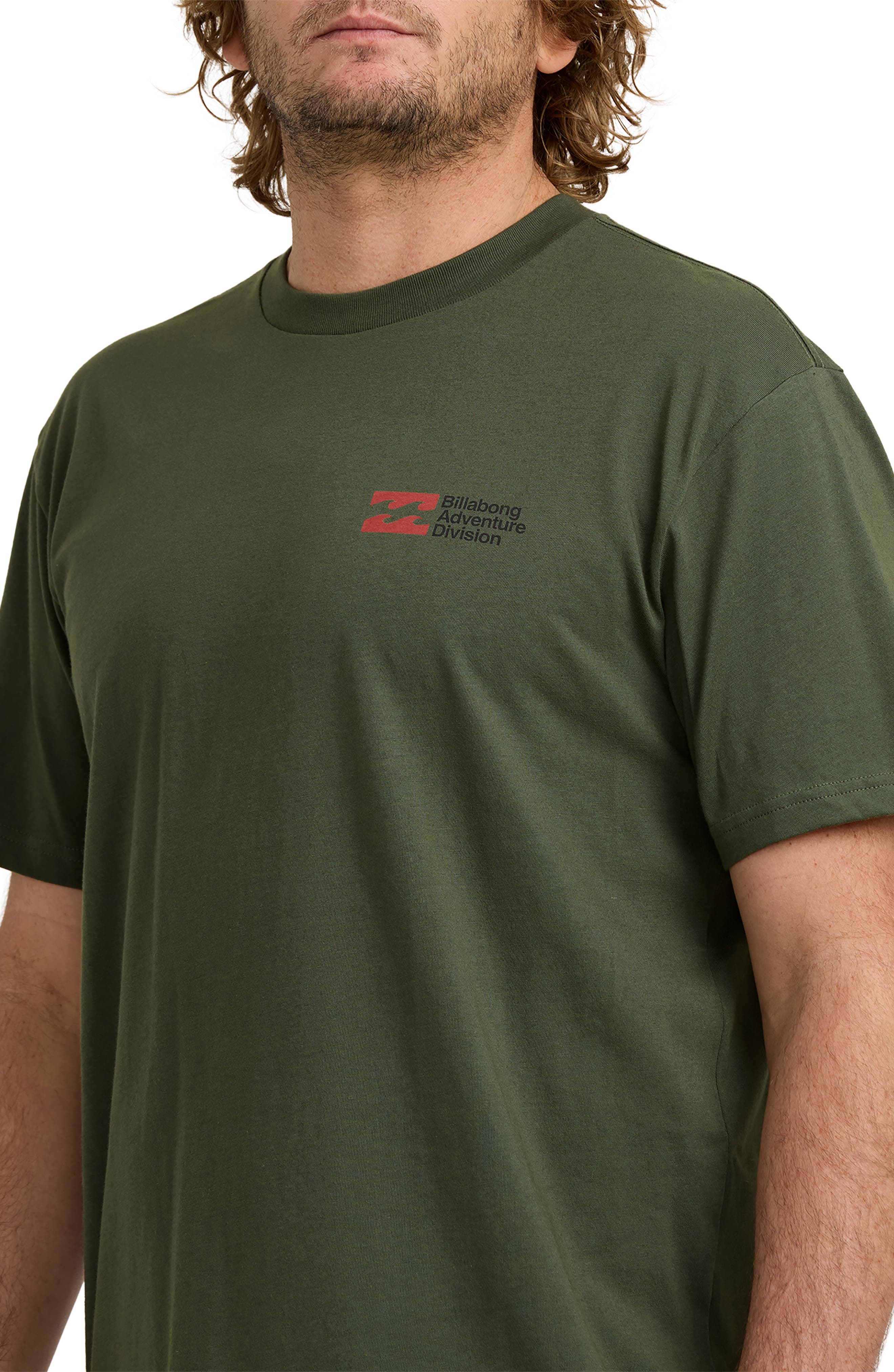 Billabong Abandoned Adventure Division Organic Cotton Graphic T-Shirt ...