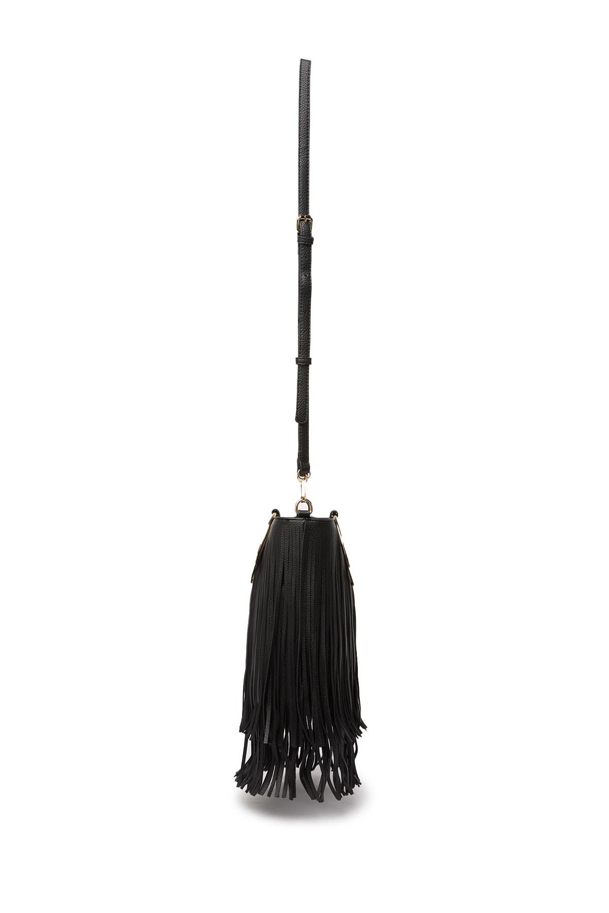Emperia Metal Ring Mini Fringe Tote Bag | Nordstromrack