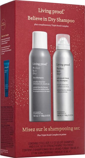 Living proof® Believe in Dry Shampoo Set (Limited Edition) $83 Value ...