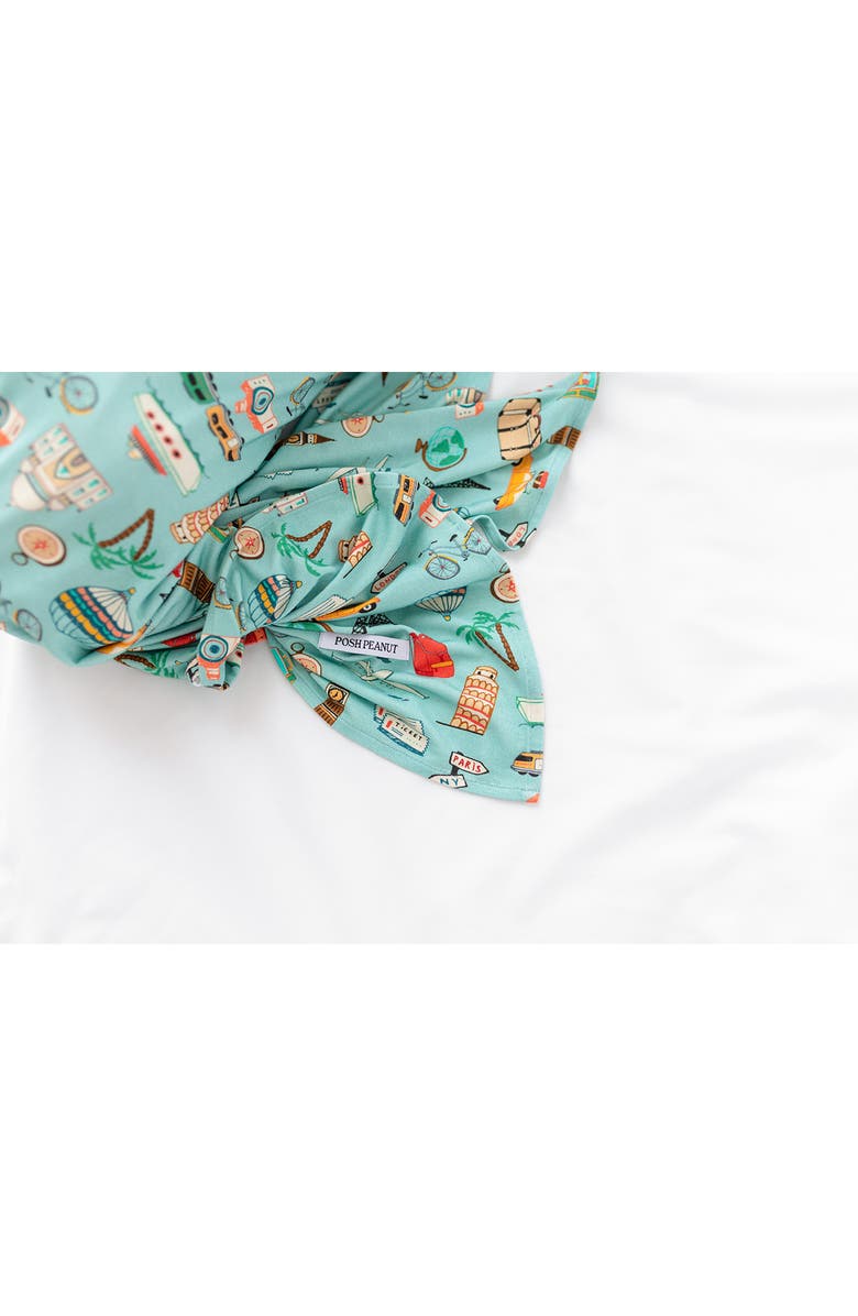 Posh Peanut Around the World Beanie & Swaddle Set | Nordstromrack